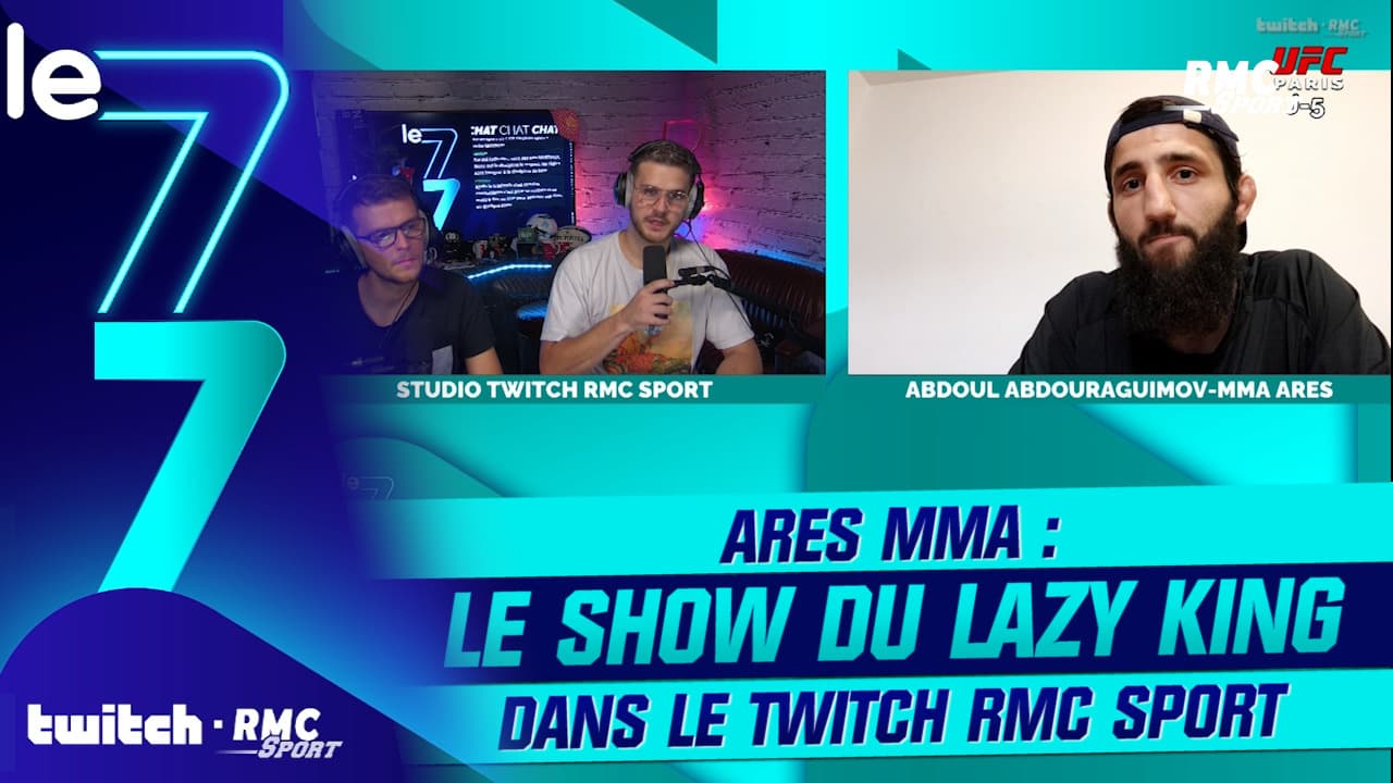 Twitch RMC Sport : Le "Lazy King" Abdouraguimov fait le show avant l ...