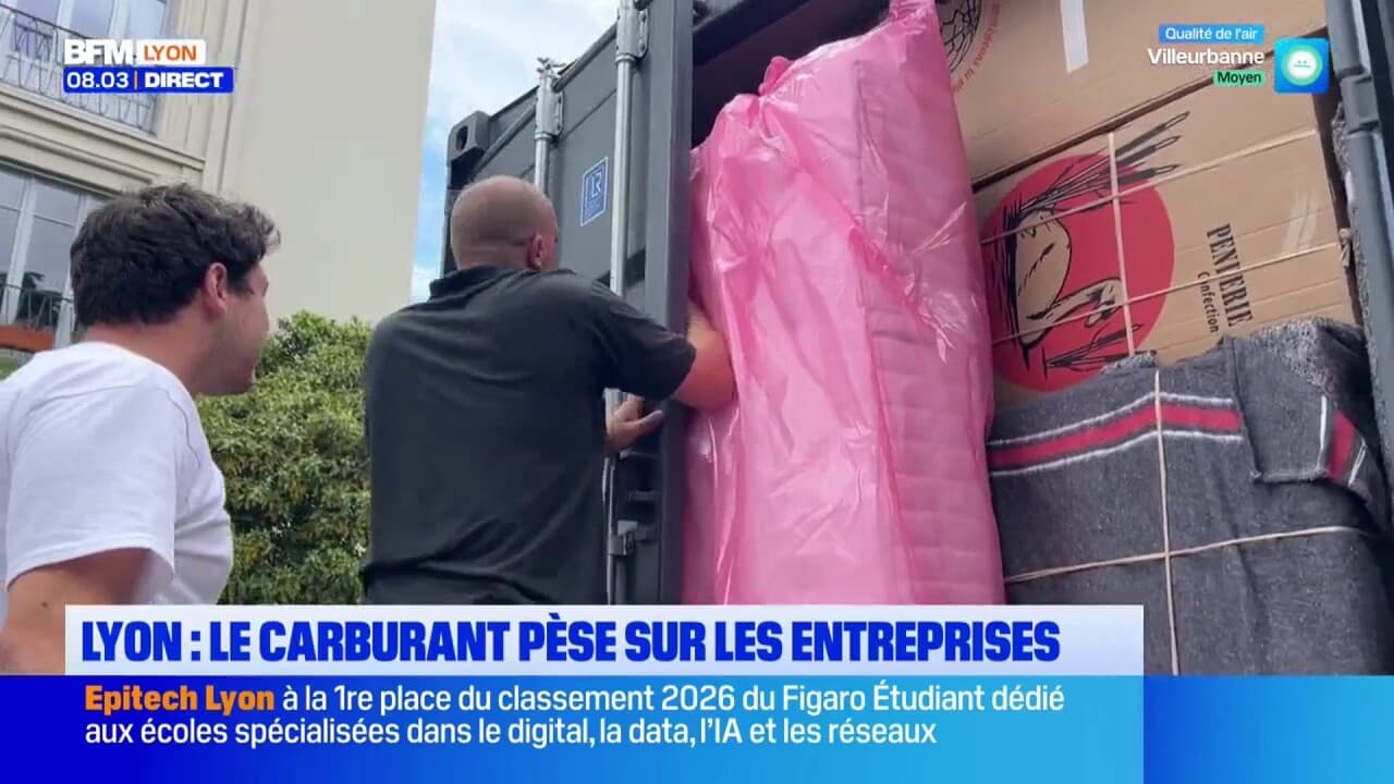 Lyon : L'augmentation du prix de l'essence impacte les entreprises