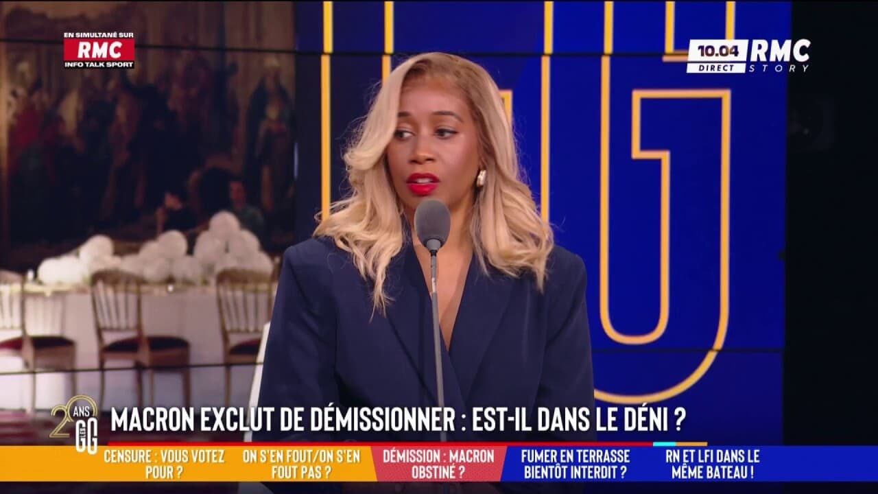 Emmanuel Macron exclut de démissionner: est-il dans le déni Emmanuel Macron exclut de démissionner: est-il dans le déni