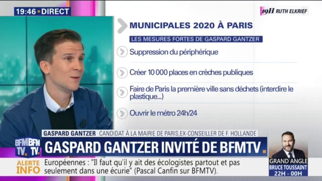 Gaspard Gantzer: "Ça fait deux ans que j'ai quitté l'Élysée, repris ma ...