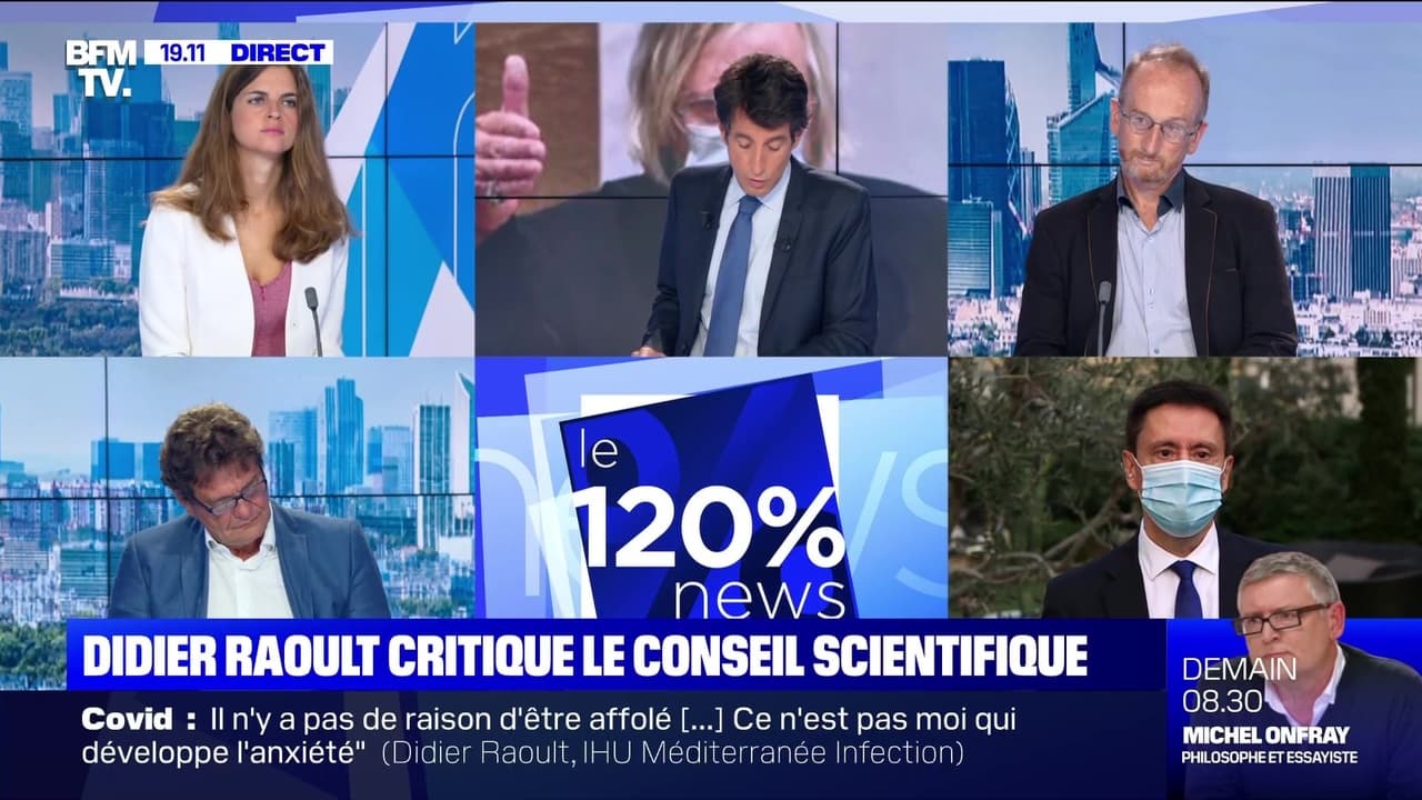 Covid-19: Didier Raoult rassure devant les sénateurs – 15/09