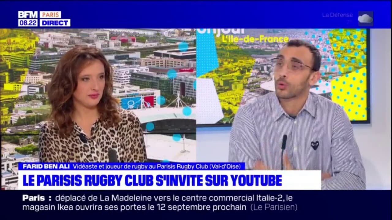 Avec sa série documentaire sur le Parisis Rugby Club, Farid Ben Ali ...
