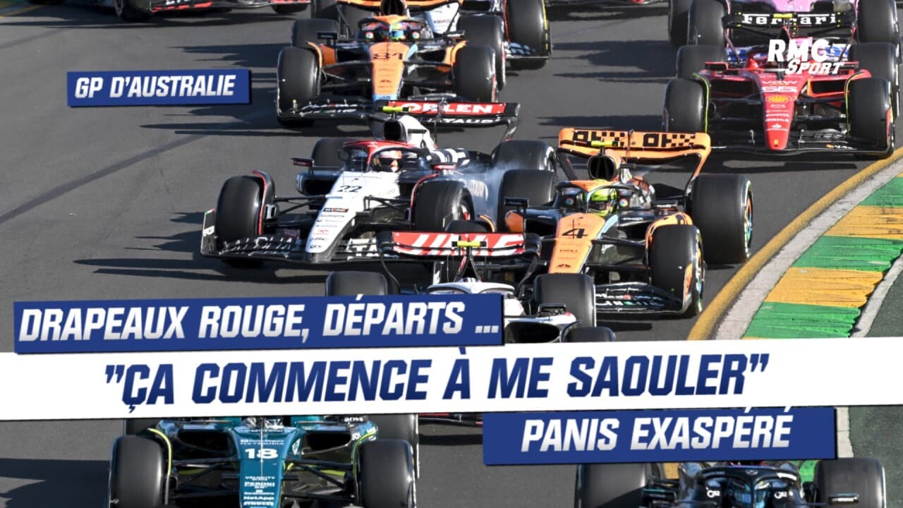 GP d'Australie : "Ça commence à me saouler", Panis exaspéré par les ...