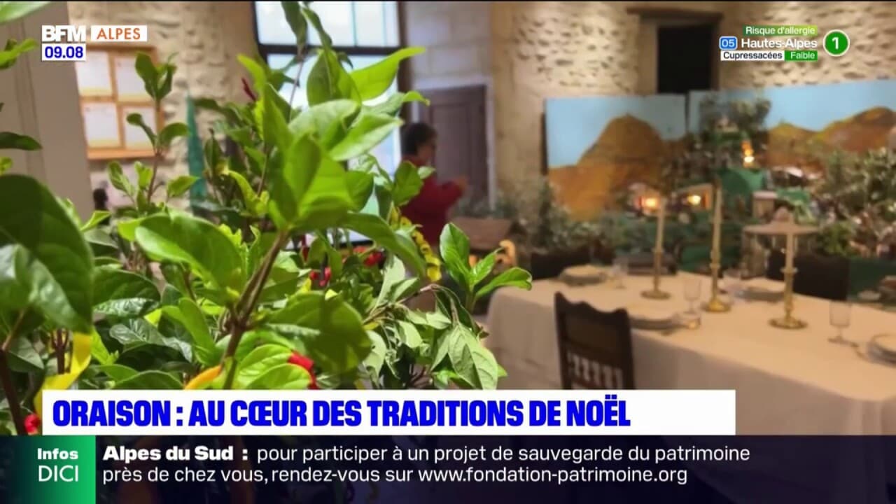 Alpes-de-Haute-Provence: au cœur des traditions de Noël à Oraison