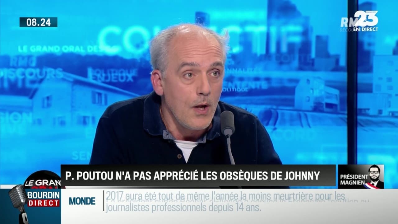 Président Magnien ! : Philippe Poutou et les obsèques de Johnny ...
