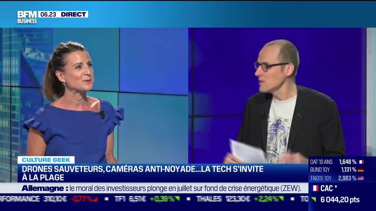 Culture Geek : Drones sauveteurs, caméras anti-noyade... La tech s'invite à la plage, par ...