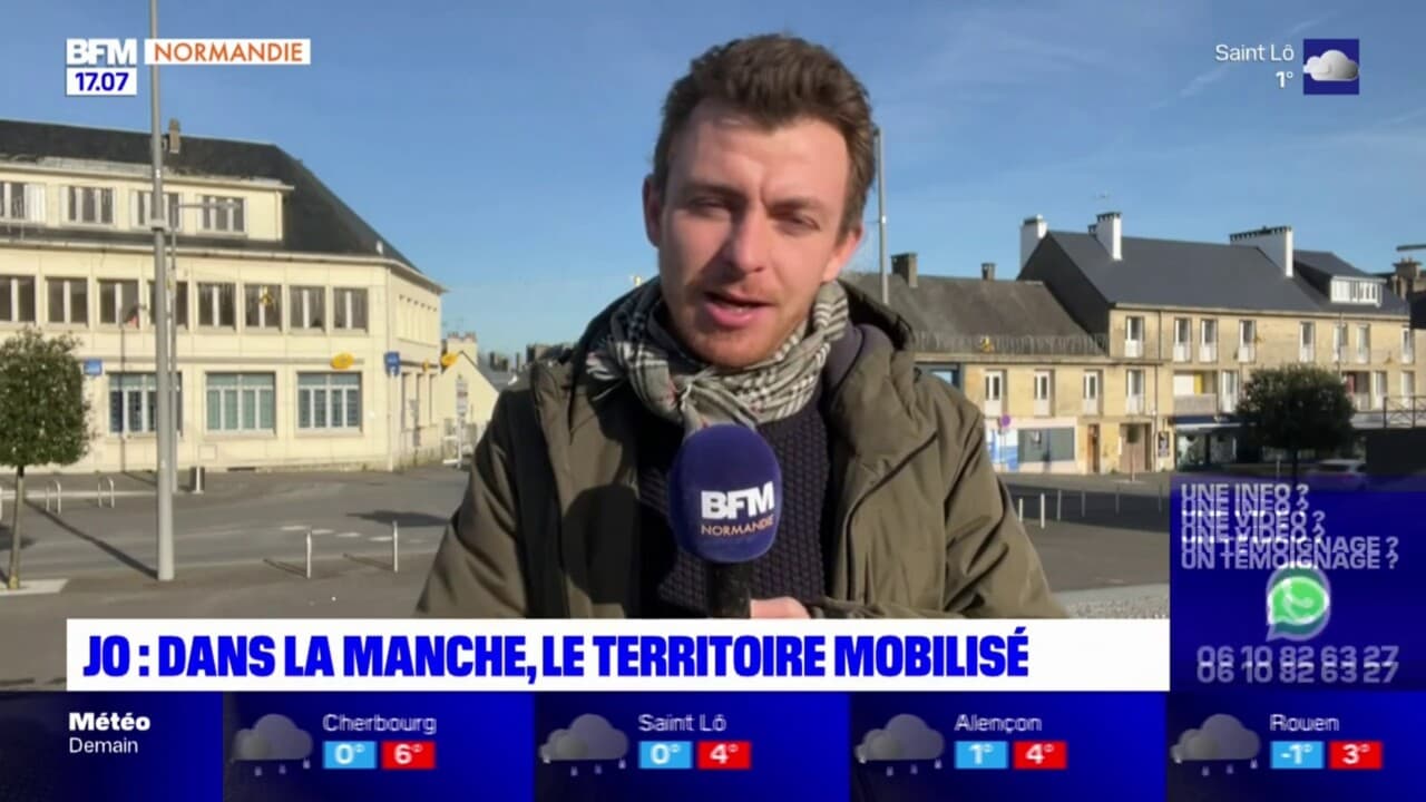 Manche Le Territoire Mobilisé Pour Le Passage De La Flamme Olympique