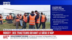 Colère agricole: une quinzaine de tracteurs d'agriculteurs devant le ...