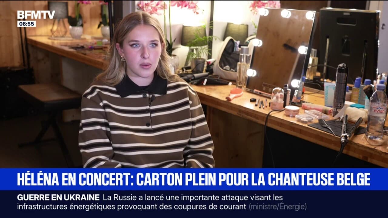 SIGNÉ BFM - La chanteuse belge Héléna connaît un succès fulgurant ...
