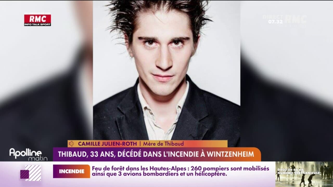 Thibaud, 33 ans, décédé dans l'incendie à Wintzenheim