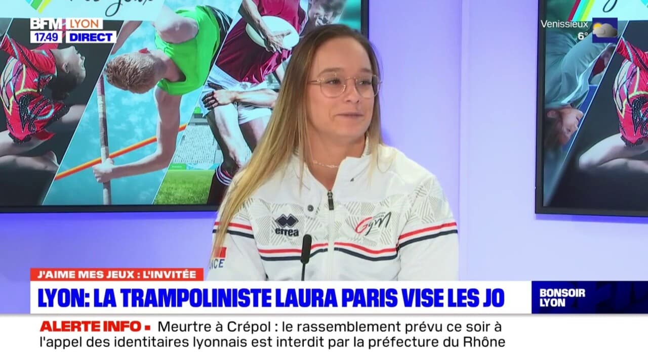 L'invitée de J'aime mes jeux: Laura Paris, trampoliniste en route vers ...
