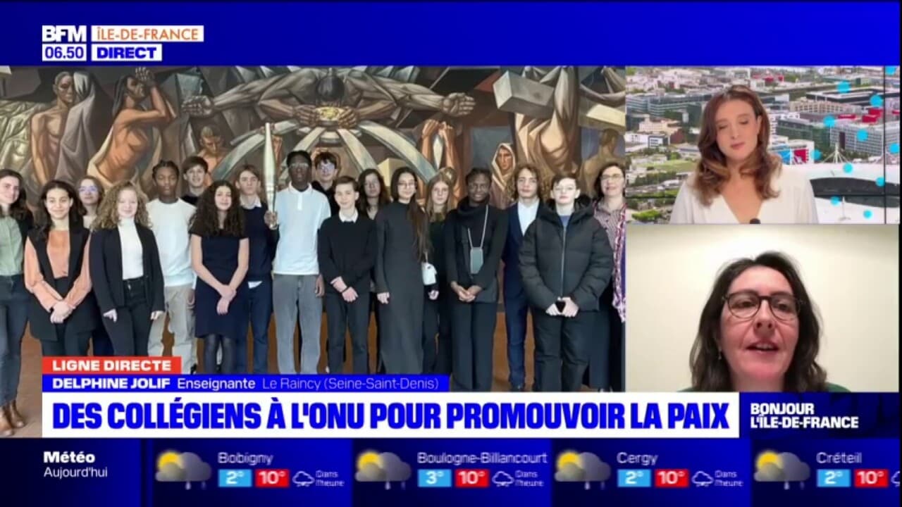 Ligne directe: des collégiens de Seine-Saint-Denis à New York pour ...