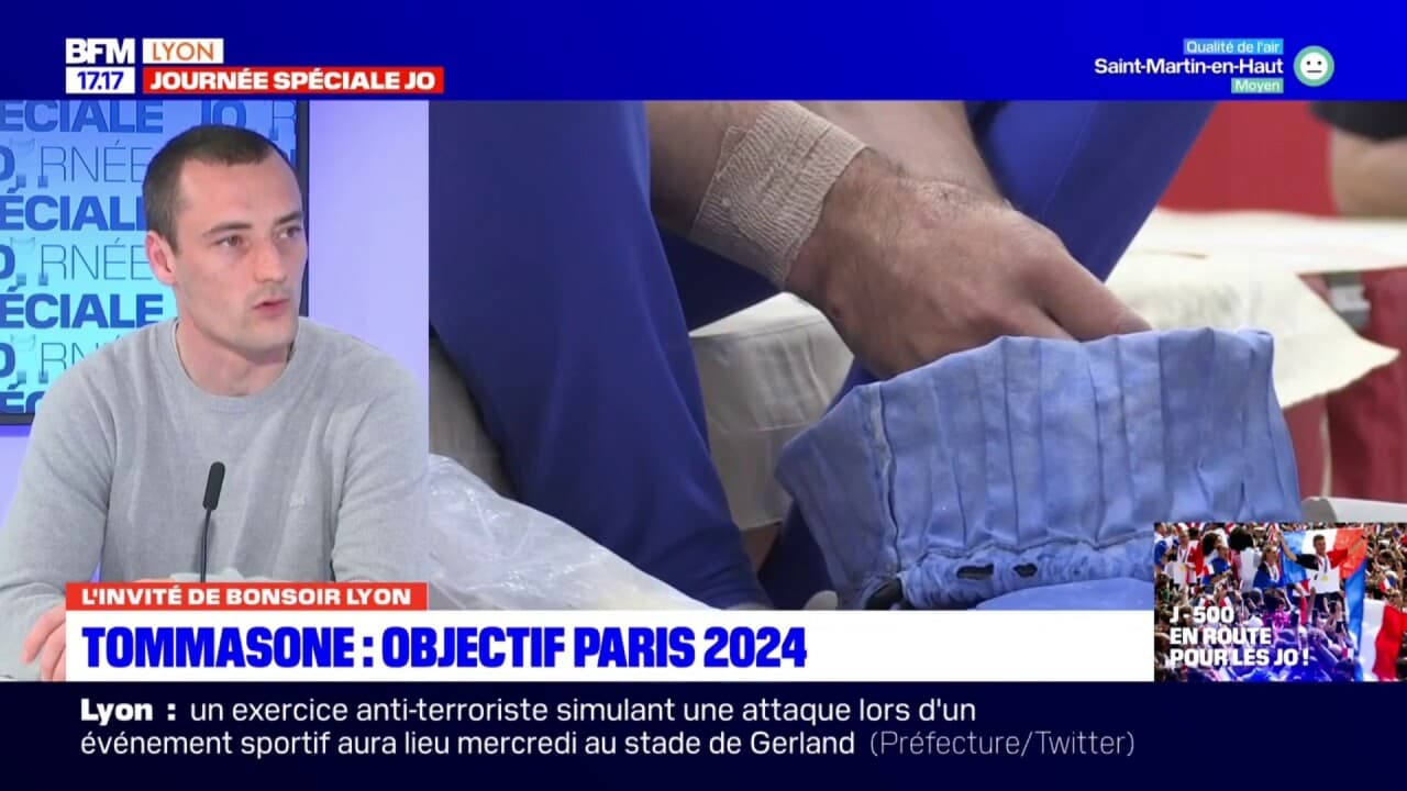 Le gymnaste villeubannais Cyril Tommasone rêve des JO de Paris 2024