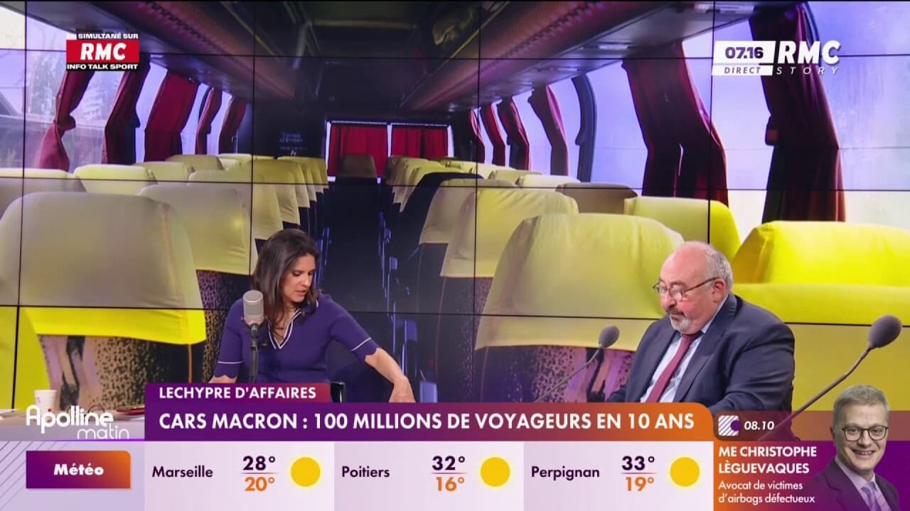 "Cars Macron": 100 millions de voyageurs en 10 ans