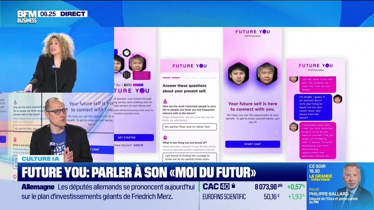 Culture IA : Future You, parler à son "moi du futur", par Anthony Morel - 18/03