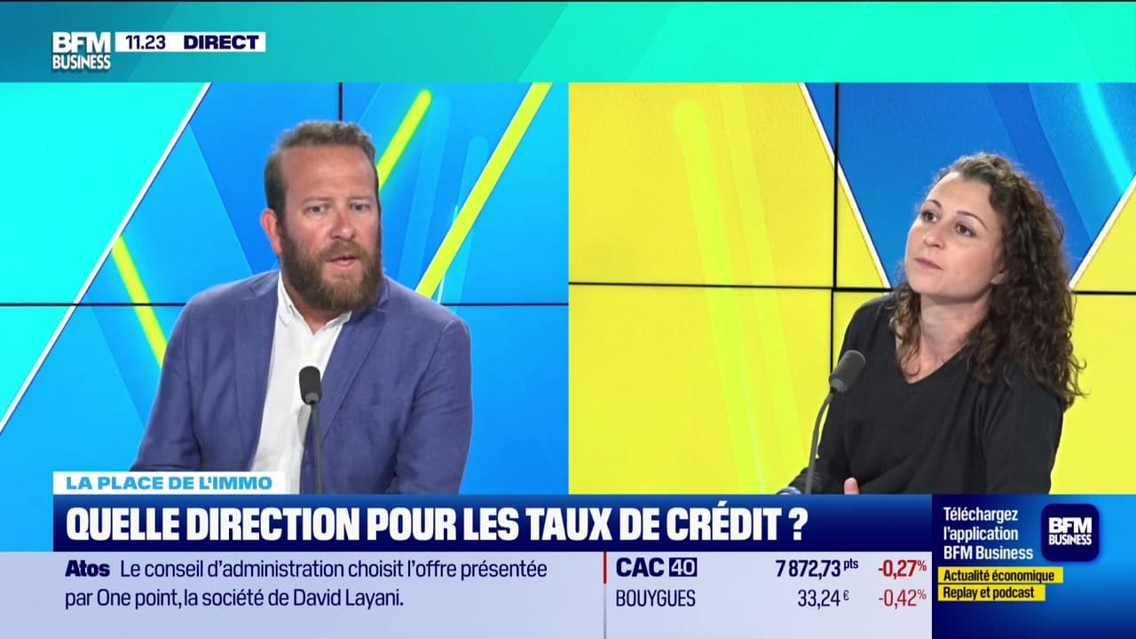 La place de l'immo : Quelle direction pour les taux de crédit ? - 11/06
