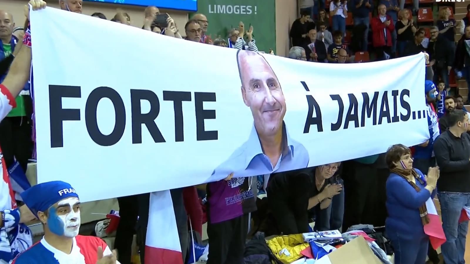 Bel hommage à Fred Forte et large victoire des Bleus à Limoges