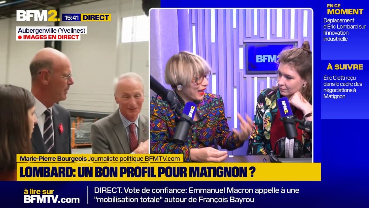 Vote de confiance: avec sa proximité avec le PS, Éric Lombard a-t-il un ...