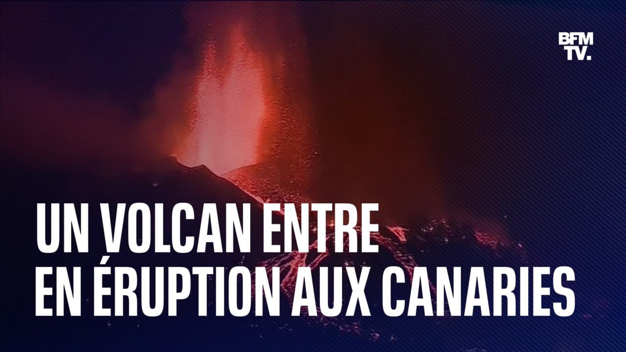 Les images impressionnantes de l'éruption d'un volcan endormi depuis 50 ...