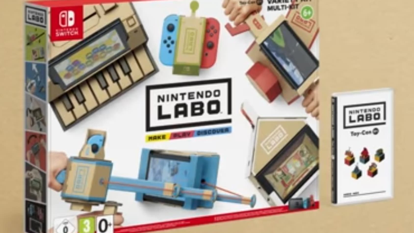 Nintendo va vendre des accessoires à monter soi-même pour la Switch