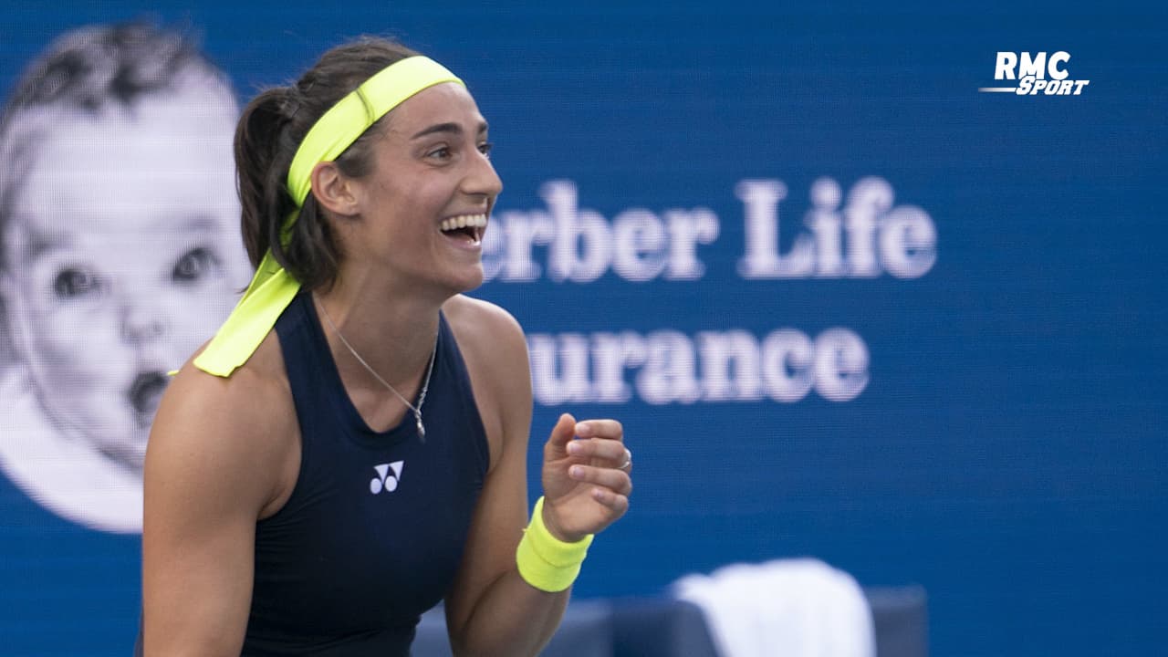 Cest Incroyable La Joie De Caroline Garcia Vainqueur à Cincinnati