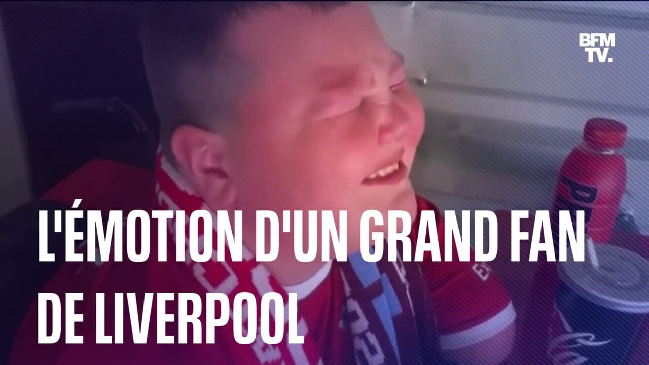 Fan de Liverpool, ce jeune handicapé fond en larmes en assistant à son ...