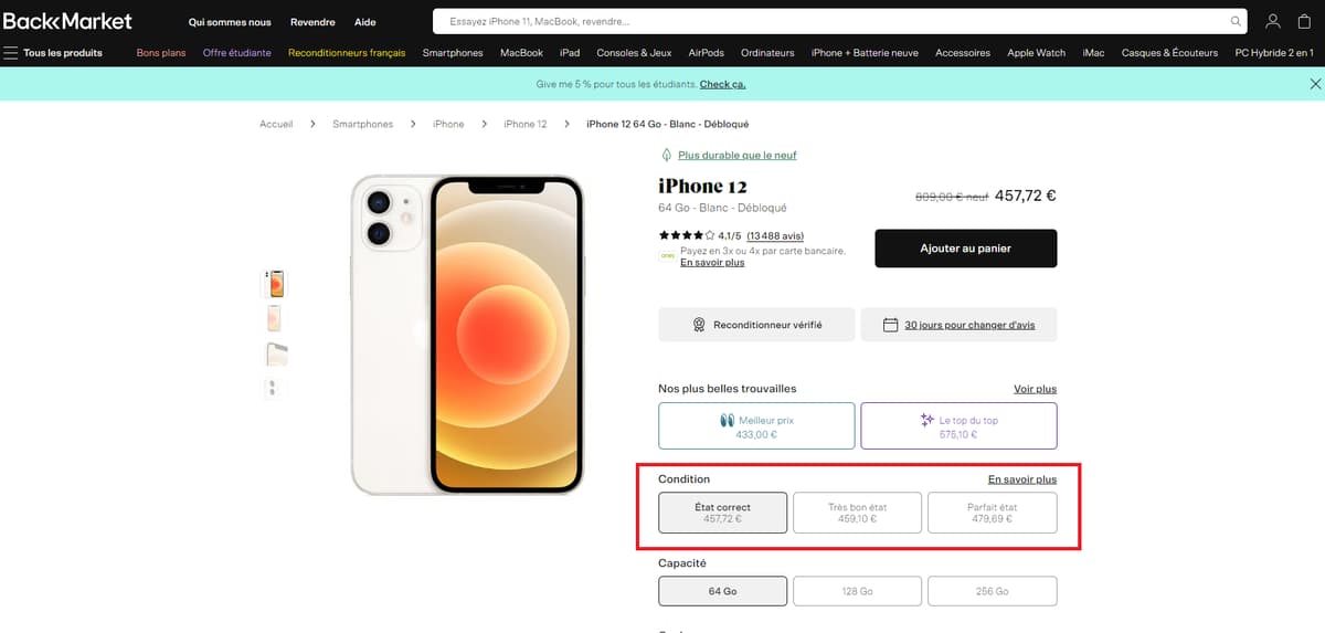 Etat, prix, garantie: comment bien choisir son smartphone reconditionné?