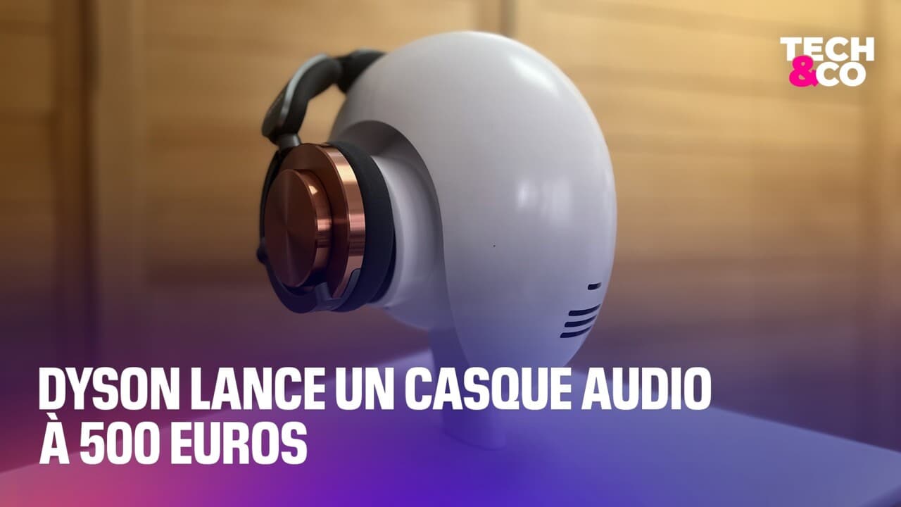 Dyson: le roi de l'aspirateur lance un casque audio à 500 euros