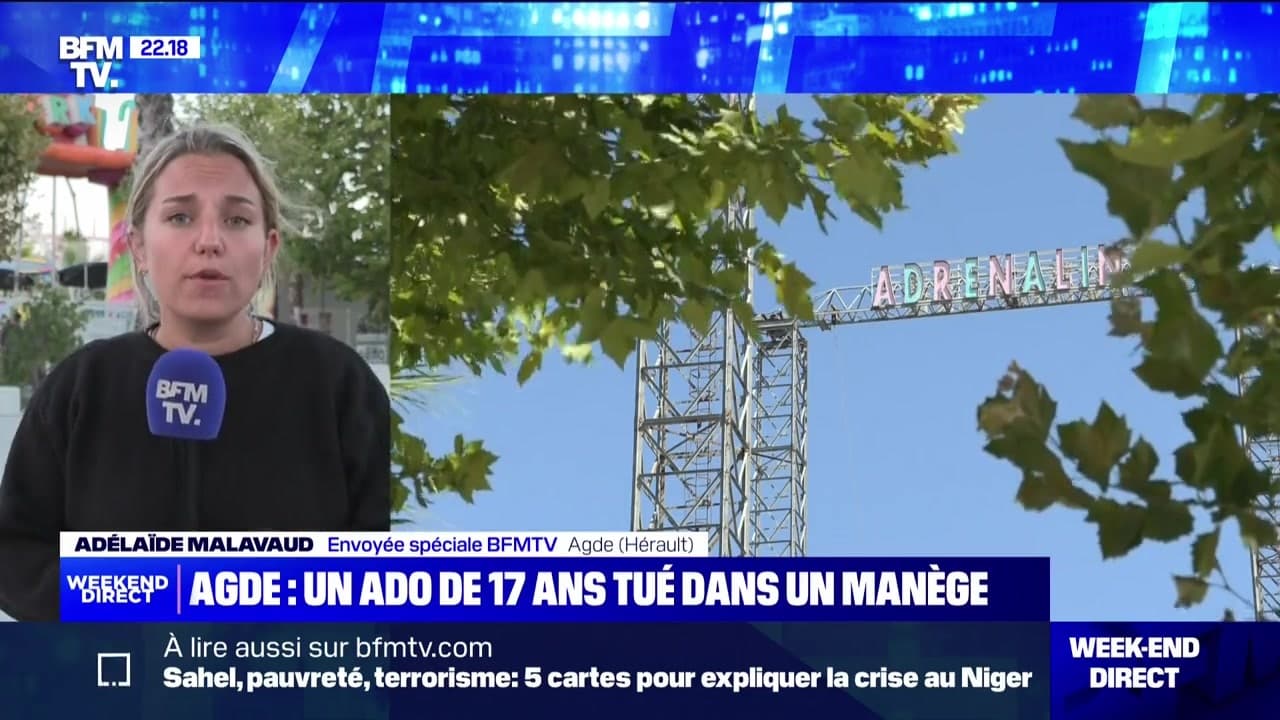 Agde : un ado de dix-sept ans tué dans un manège - 06/08