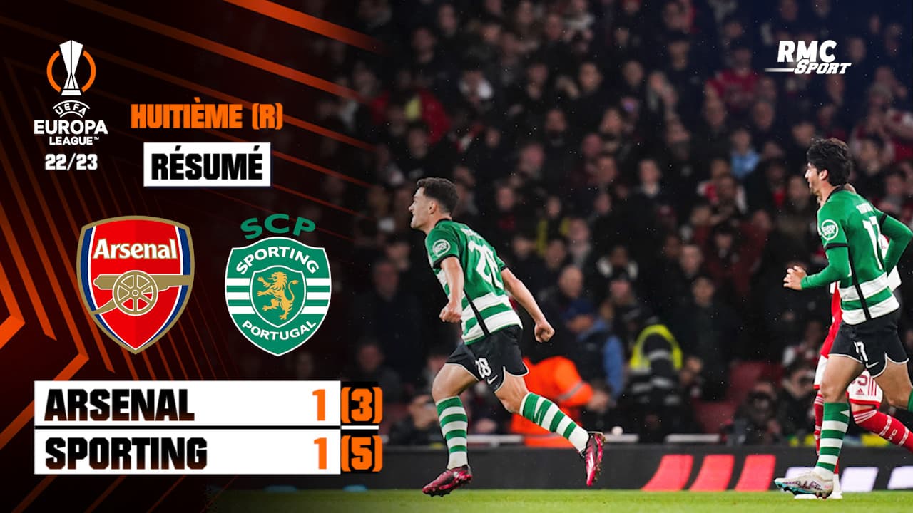 Résumé : Arsenal 1-1 3tab5 Sporting (Q) - Ligue Europa (8e retour)
