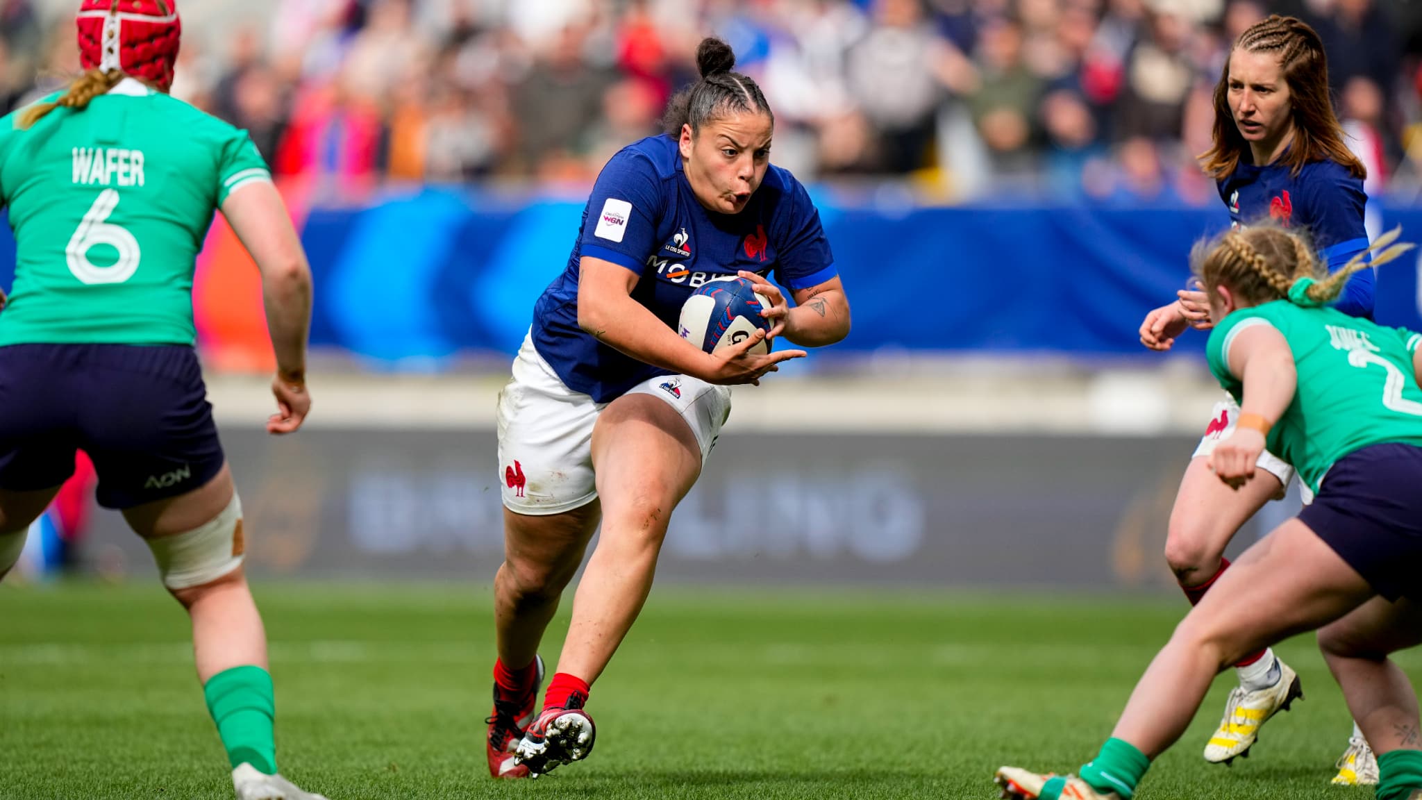 VI Nations féminin: Assia Khalfaoui, une pilier qui a du (French) flair