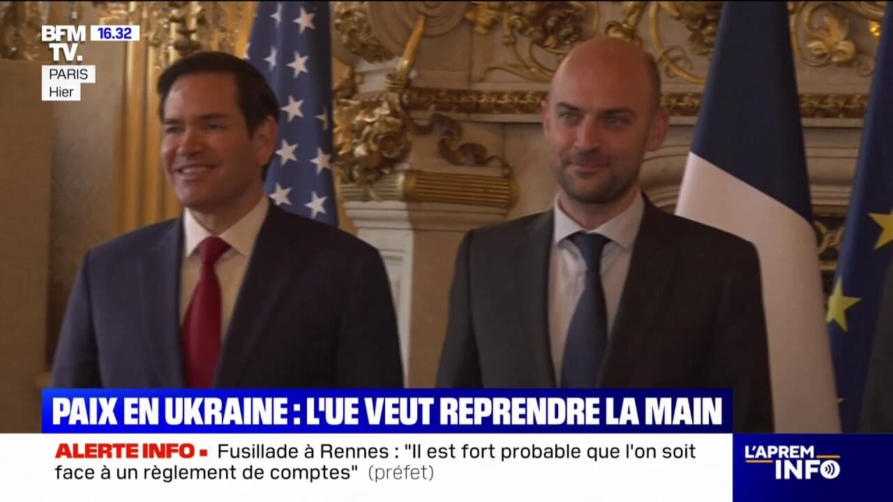 Paix en Ukraine: l'Union européenne veut reprendre la main après les ...