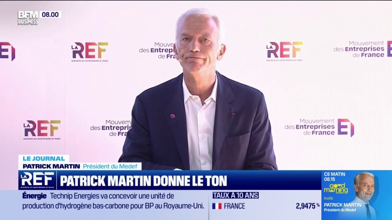 Patrick Martin donne le ton