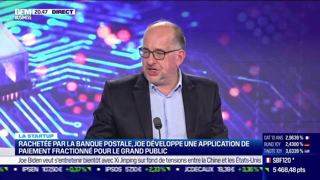 Kevin Ohana (Joe) : Rachetée par la banque postale, Joe développe une ...