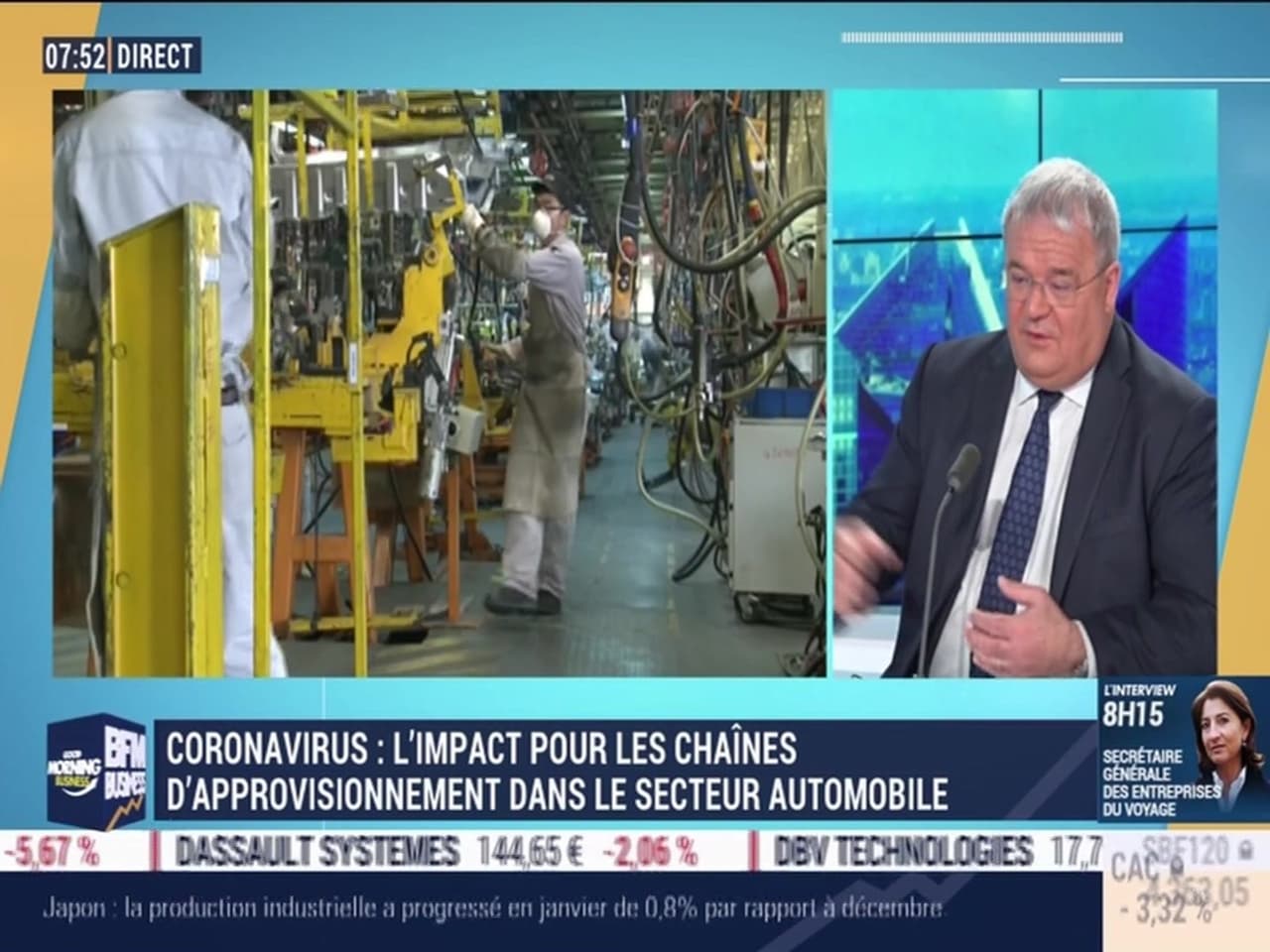 Pierre Boulet (Novares): L'impact du coronavirus pour les chaînes d ...