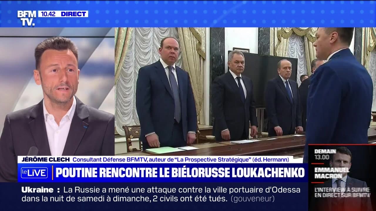 Poutine rencontre le Biélorusse Loukachenko - 23/07