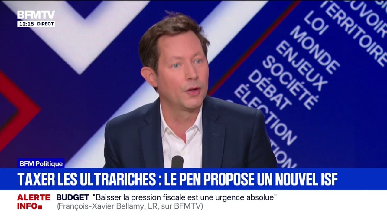 Taxer les ultrariches: "On voit que Marine Le Pen n'a pas renoncé à un programme qui s'aligne ...