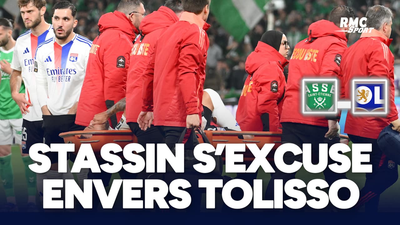 ASSE 2-1 OL : "Je ne voulais pas blesser Tolisso", se défend Stassin