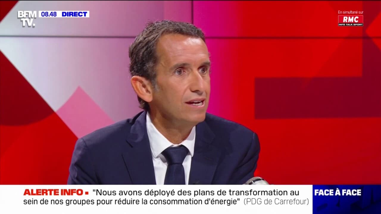 Alexandre Bompard, PDG de Carrefour répond à Christiane Lambert ...
