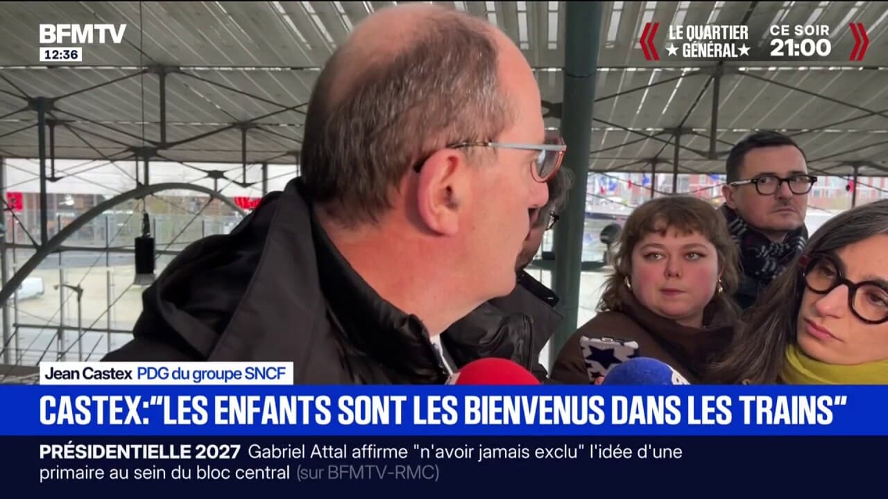 TGV: "Les enfants sont les bienvenus dans les trains", réagit Jean ...