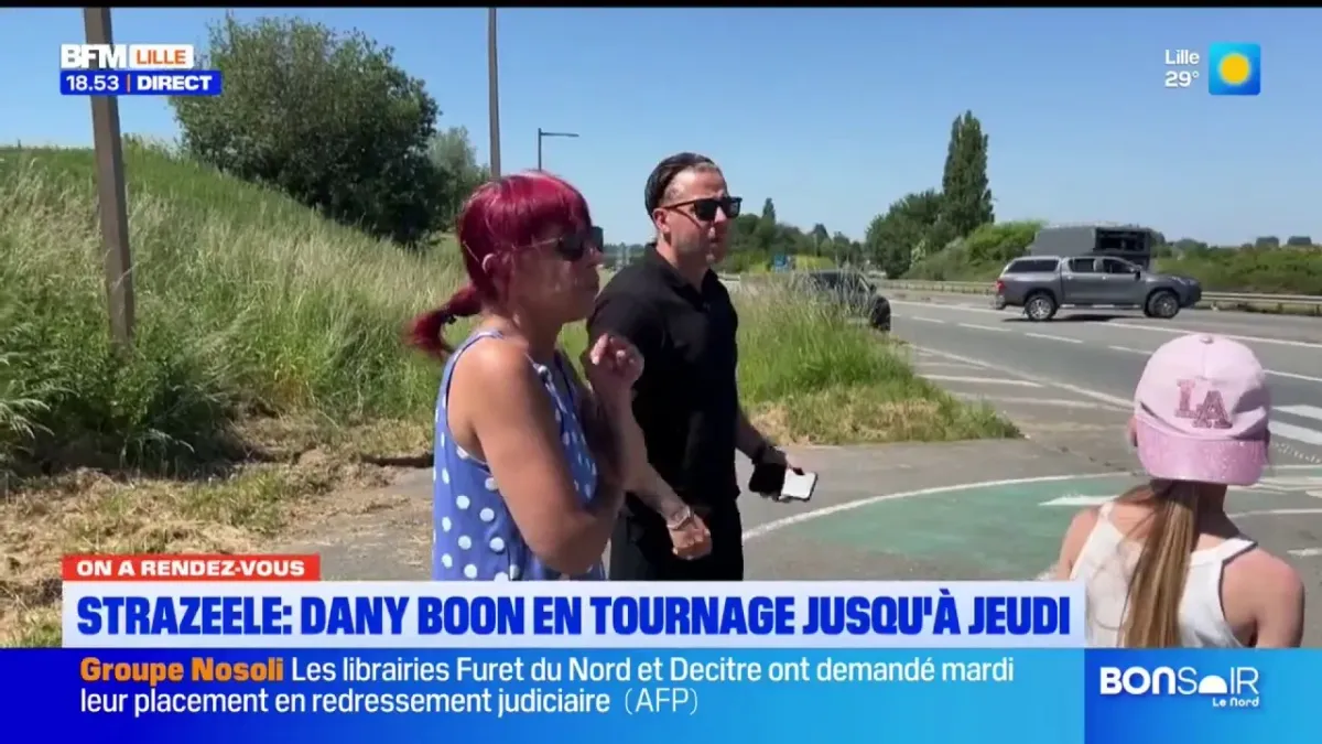 Strazeele : Dany Boon est en tournage jusqu'à jeudi