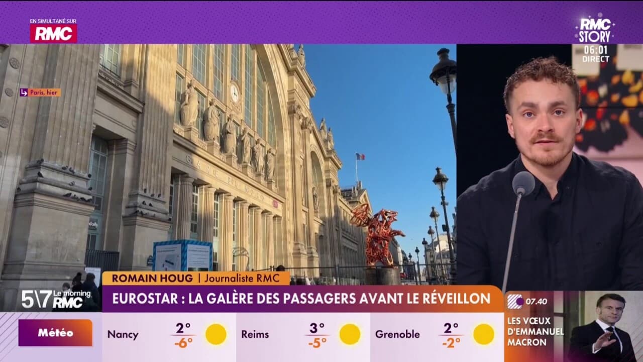 Eurostar : la galère des passagers avant le réveillon