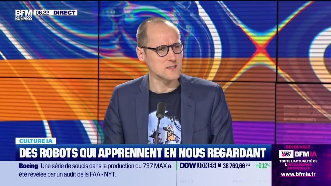 Culture IA : Des robots qui apprennent en nous regardant, par Anthony Morel - 12/03