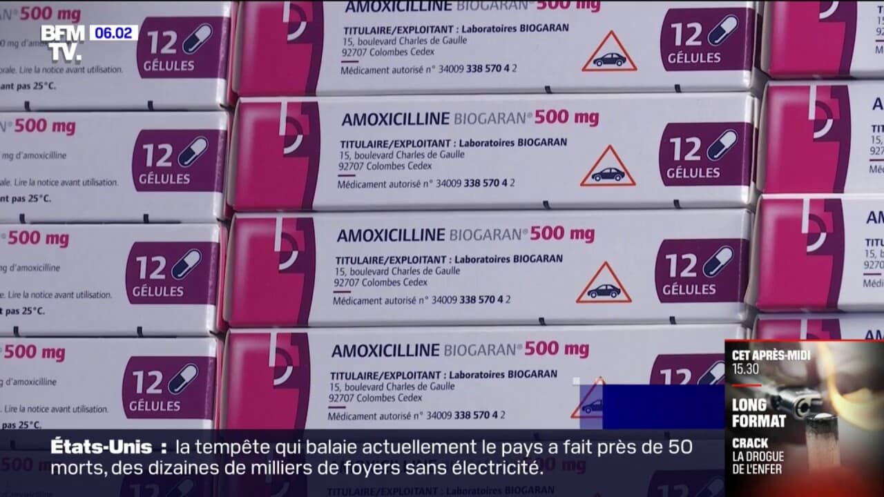 Pourquoi y a-t-il une pénurie d'amoxicilline