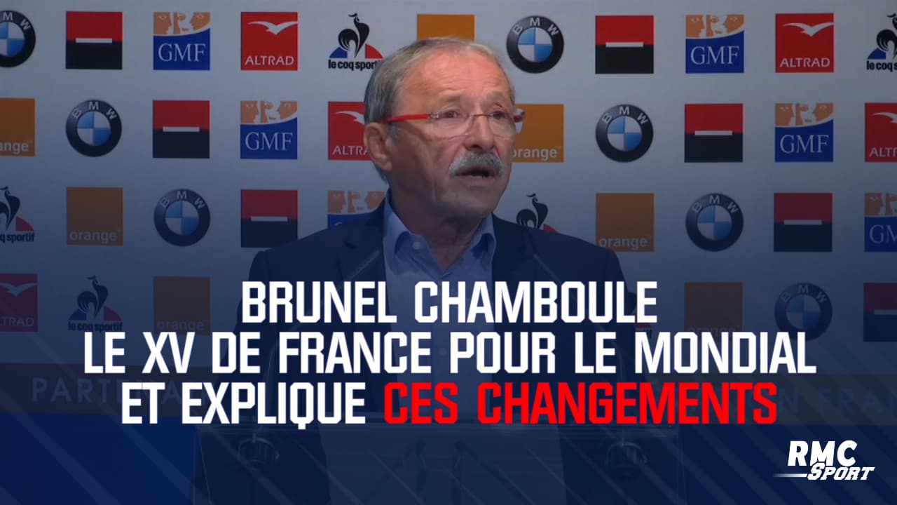 XV de France : Brunel chamboule son équipe pour le Mondial et explique ...
