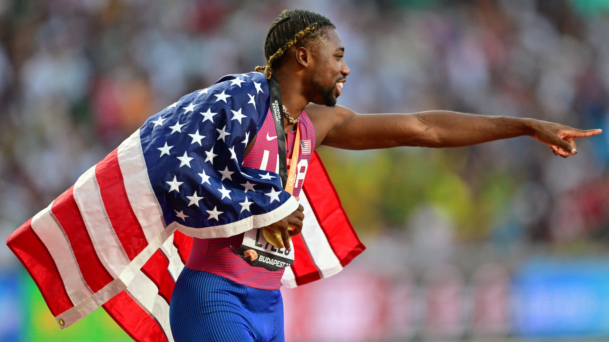 Mondiaux D athl tisme L Am ricain Noah Lyles Sacr Sur 100 M Mondiaux D athl tisme L Am ricain Noah Lyles Sacr Sur 100 M