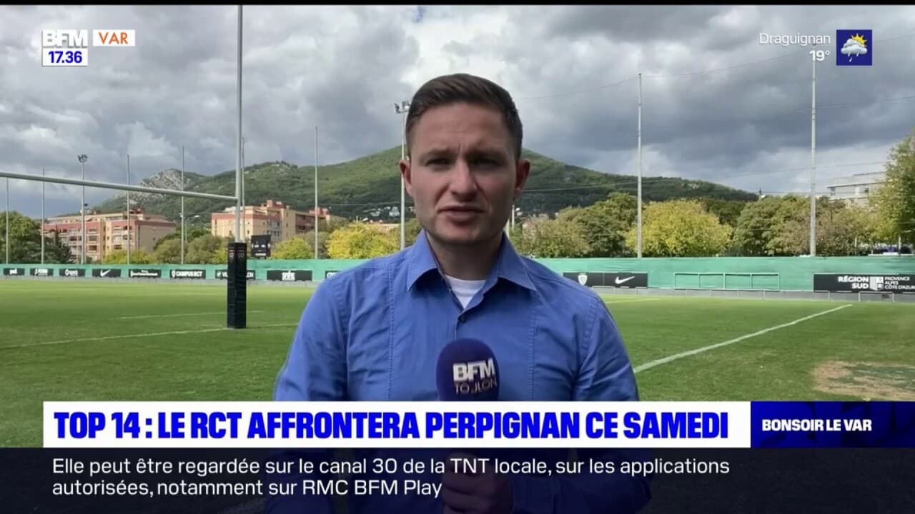 Top 14: le RCT affronte Perpignan ce samedi et espère une victoire