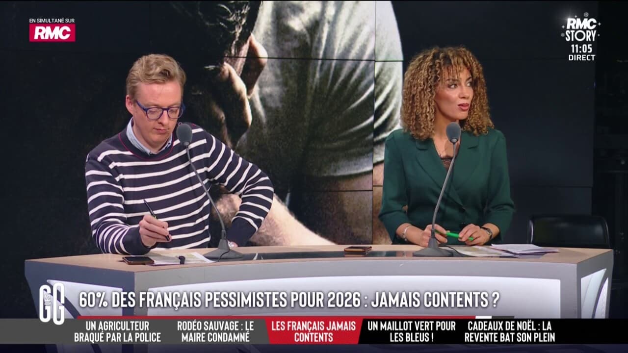 Les Français pessimistes pour 2026 : "On les appelle pessimistes mais ...
