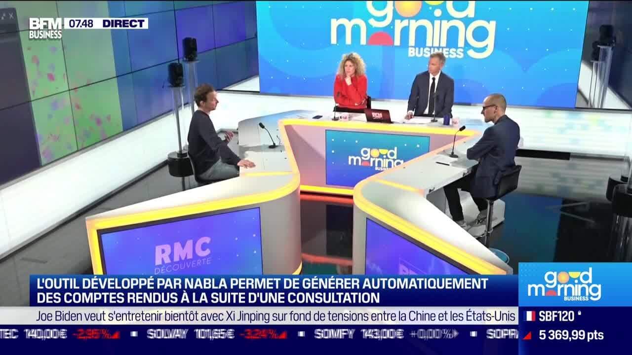 Alexandre Lebrun (Nabla ) : Nabla lance un assistant pour les médecins basé sur ChatGPT - 14/03