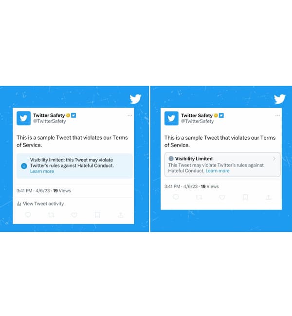 Twitter va marquer les contenus qu'il juge haineux
